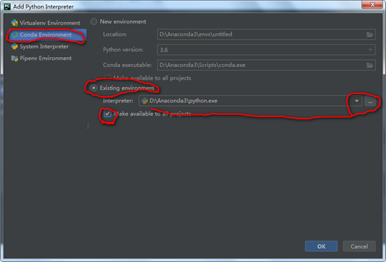 PyCharm配置Anaconda3.0解释器或者配置Python3.x_pycharm解析器怎么改成python3.x-CSDN博客