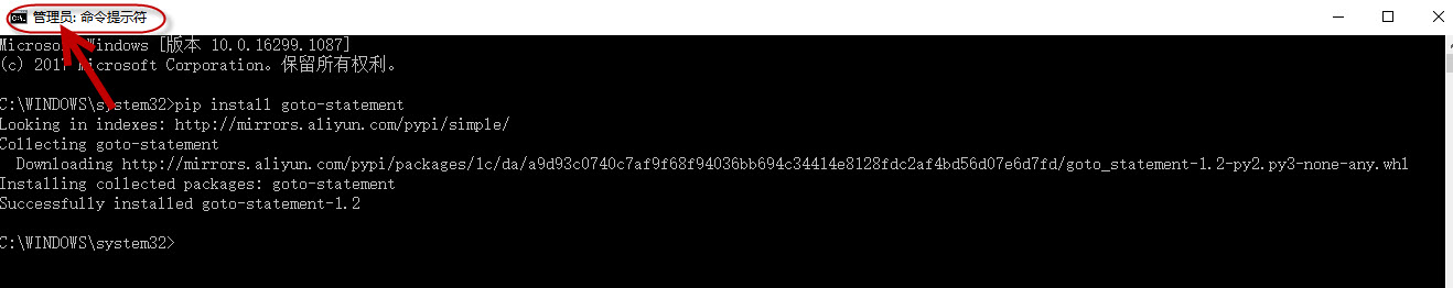 pip install 出现Consider using the `--user` option or check the permissions._pip install consider ...
