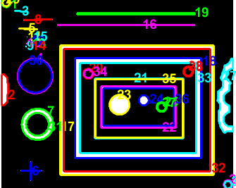 Matlab连通分量标记函数之bwlabel\bwboundaries_matlab bwboundaries-CSDN博客