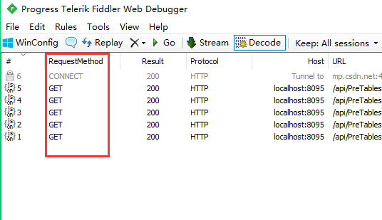 Fiddler不显示RequestMethod，看不到请求类型get/post解决方法_fiddler没有request列-CSDN博客
