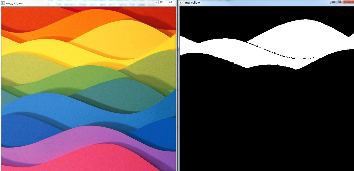 利用openCV+python进行HSV颜色识别，并结合滑动条动态改变目标颜色_# 输入图像与输入图像在掩模条件下按位与,得到掩模范围内的原 ...