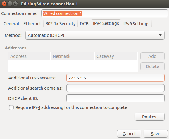 apt更新显示以下错误消息Err:1 http://ports.ubuntu.com xenial InRelease Temporary failure resolving ‘ports ...