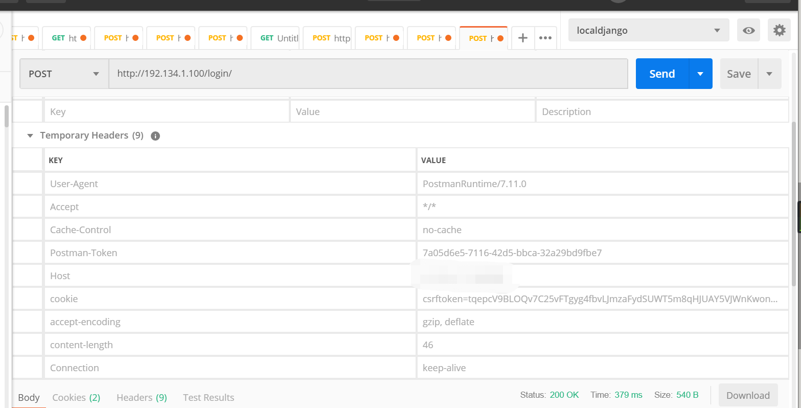 【Django】关于postman设置 csrf token_postman csrftoken-CSDN博客