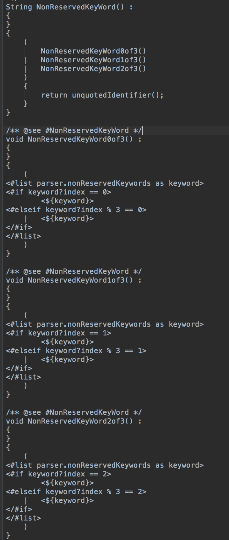 Apache Calcite教程-SQL解析-Calcite自定义语法解析_calcite 自定义词法-CSDN博客