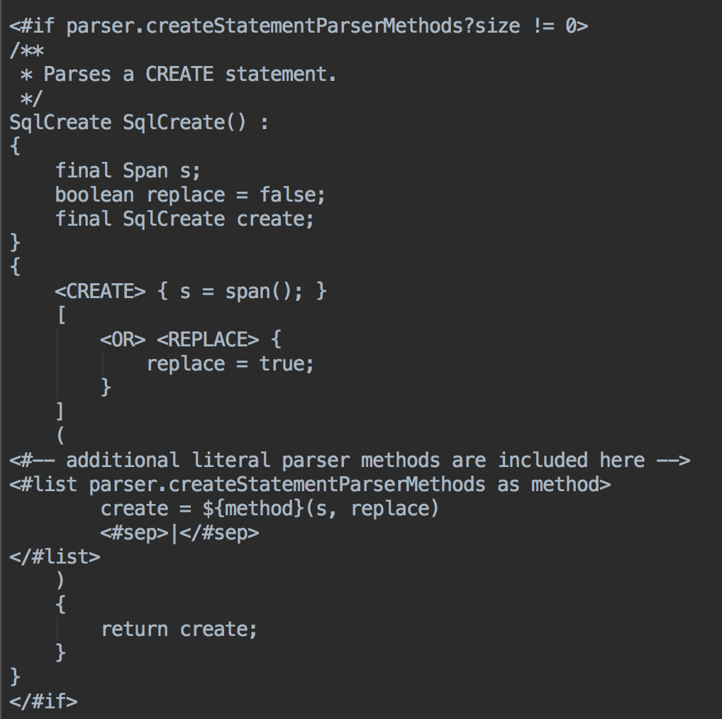 Apache Calcite教程 Sql解析 Calcite自定义语法解析 Calcite 自定义词法 Csdn博客