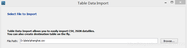 使用mysql Workbench 将csv文件导入mysql数据库白白白白白白白开水的博客 Csdn博客 9635