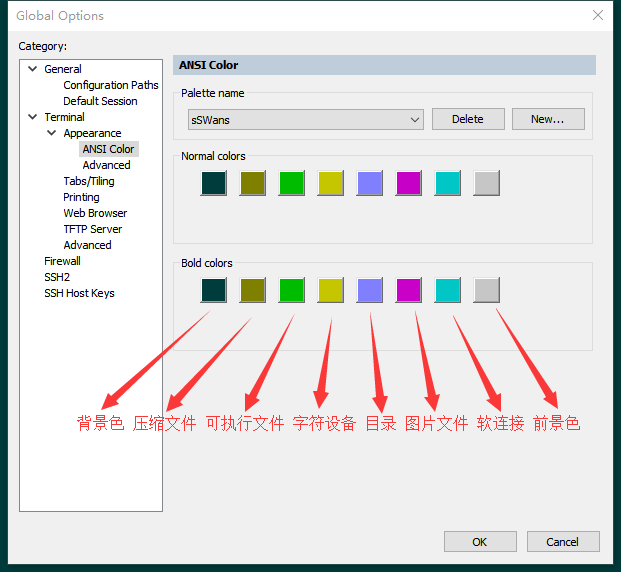 Securecrt color configuration scheme - Programmer Sought
