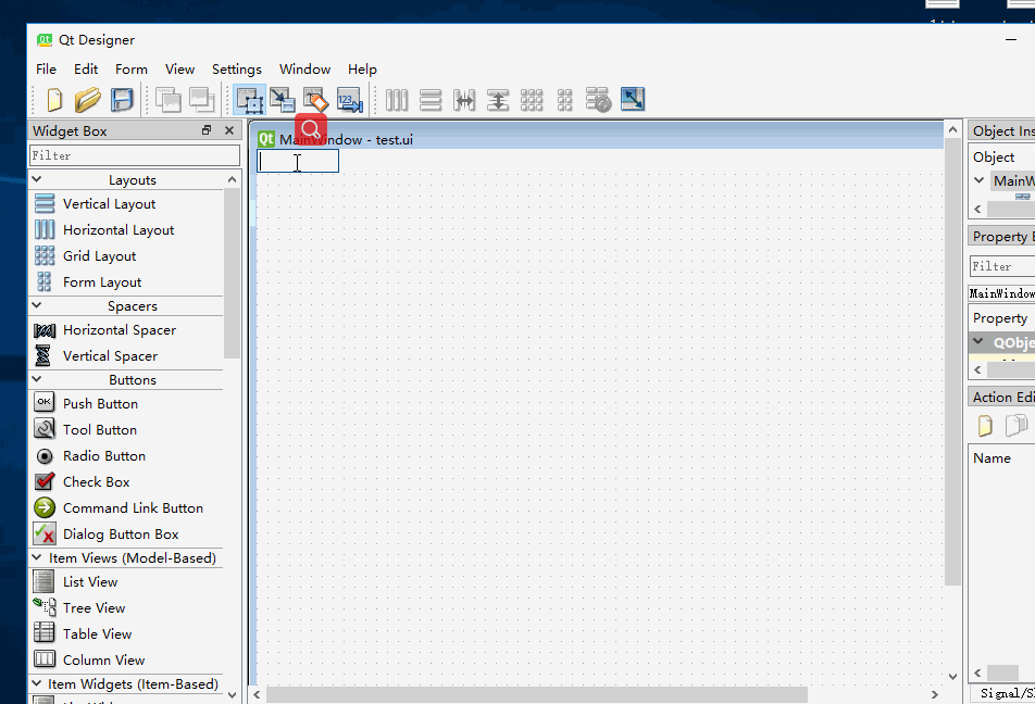 Qt Creator 中菜单栏点击事件_qt menu绑定单击事件-CSDN博客