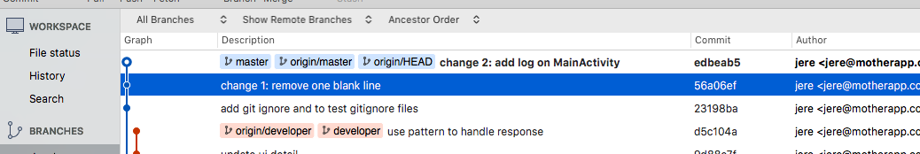 Git 笔记：将两个提交合并为一个rebasing Branch Onto Csdn博客
