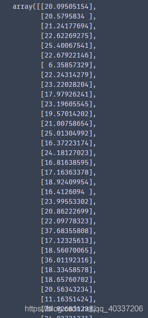 Sklearn 线性回归sklearn Linearregression Csdn博客