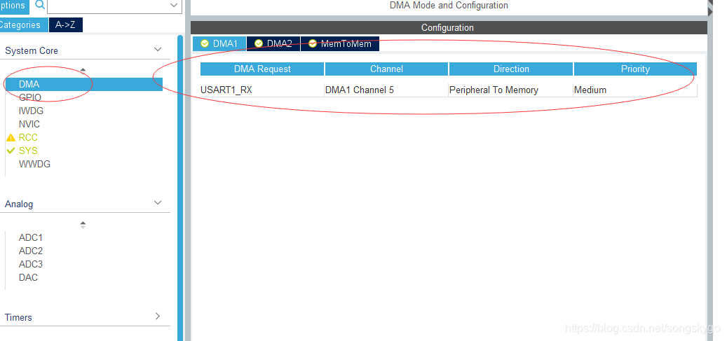 基于stm32cubemx的ll库学习记录(五)usartdmaidle 串口接收空闲中断接收数据dma Usart Interrupt Idle Tc Csdn博客 8874