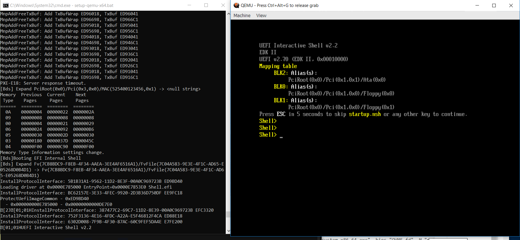 UEFI 基础教程 （一） - 基于QEMU搭建UEFI开发环境(win/linux)_qemu 怎么跑uefi-CSDN博客