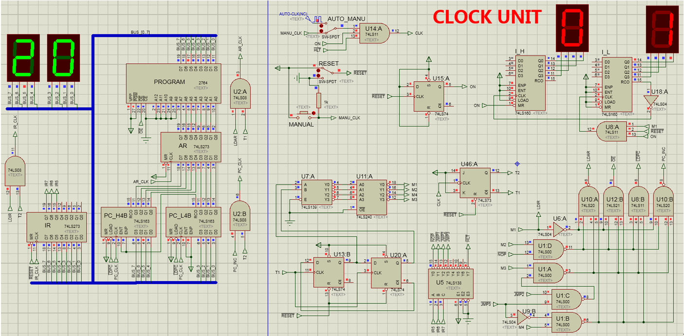 基于proteus的CPU控制器设计（硬布线版）_硬布线控制器实验proteus-CSDN博客