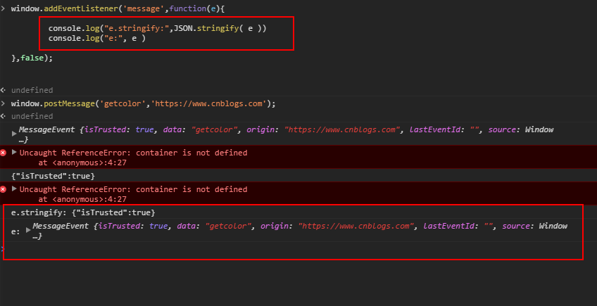 isTrusted=false onMessage postMessage -解决方案_istrusted:false-CSDN博客