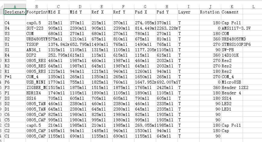 AD13如何导出坐标文件_ad 导出 贴片坐标文件-CSDN博客