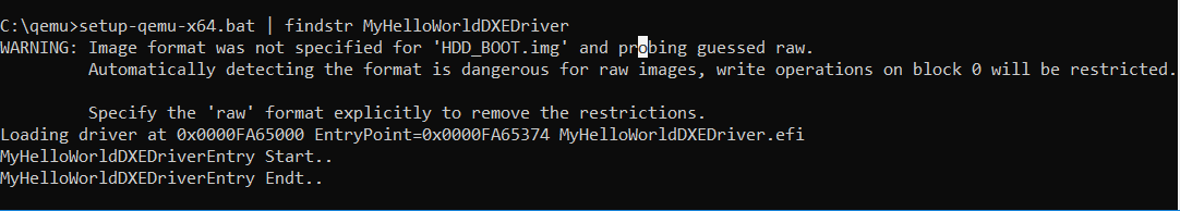 UEFI 基础教程 （四） - 运行第一个DXE Driver_uefi dxe编译-CSDN博客