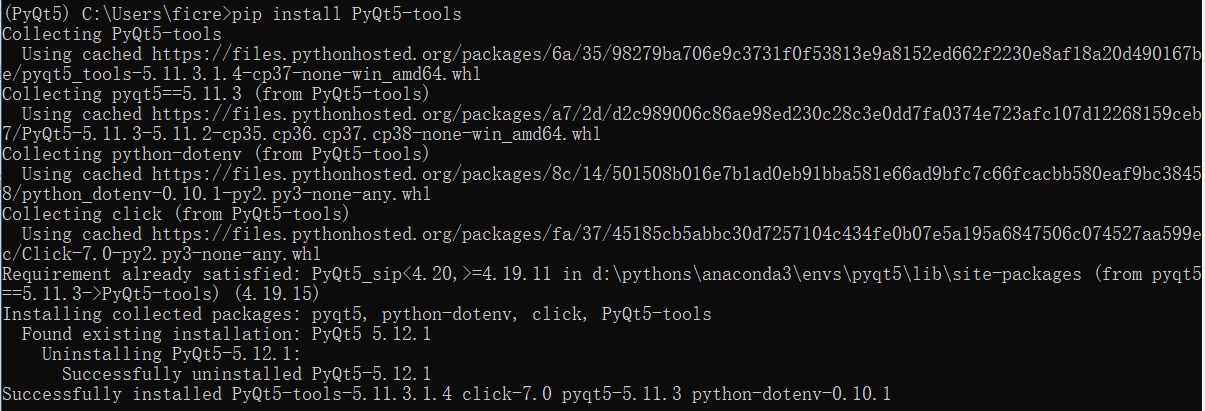 Anaconda+PyQt5+pycharm环境配置_anaconda pyqt5.9.2-CSDN博客