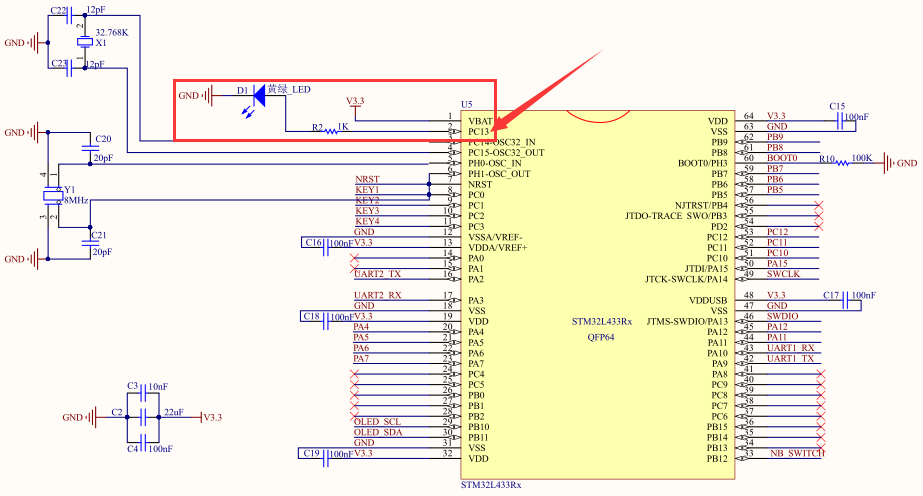 STM32控制LED灯闪烁（NB-IoT专栏—基础篇4）_nb-lot led灯实验-CSDN博客