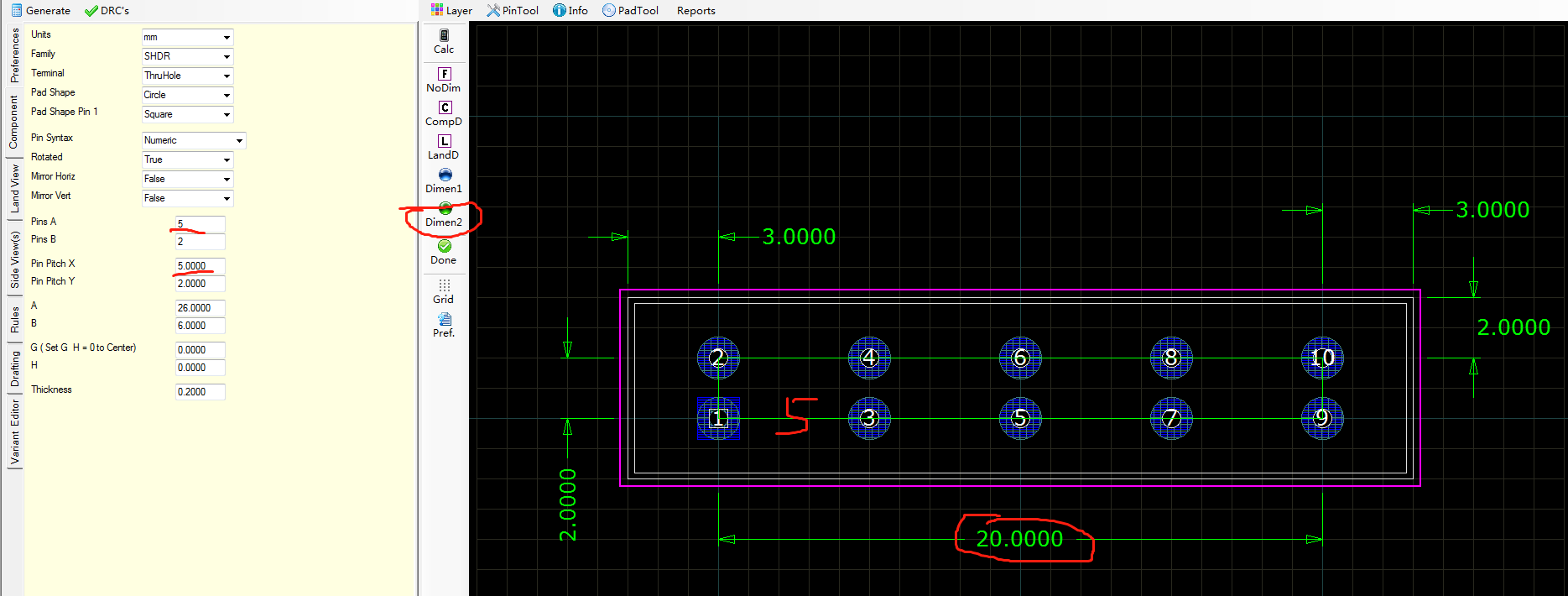 【1 OrCAD Library Builder】建立PCB封装，SIP,0805封装_orcad library builder 自定义封装-CSDN博客