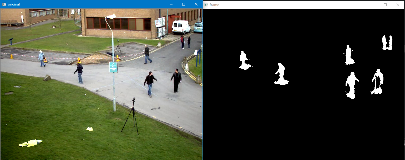 Opencv Python——第34章：背景减除 Csdn博客