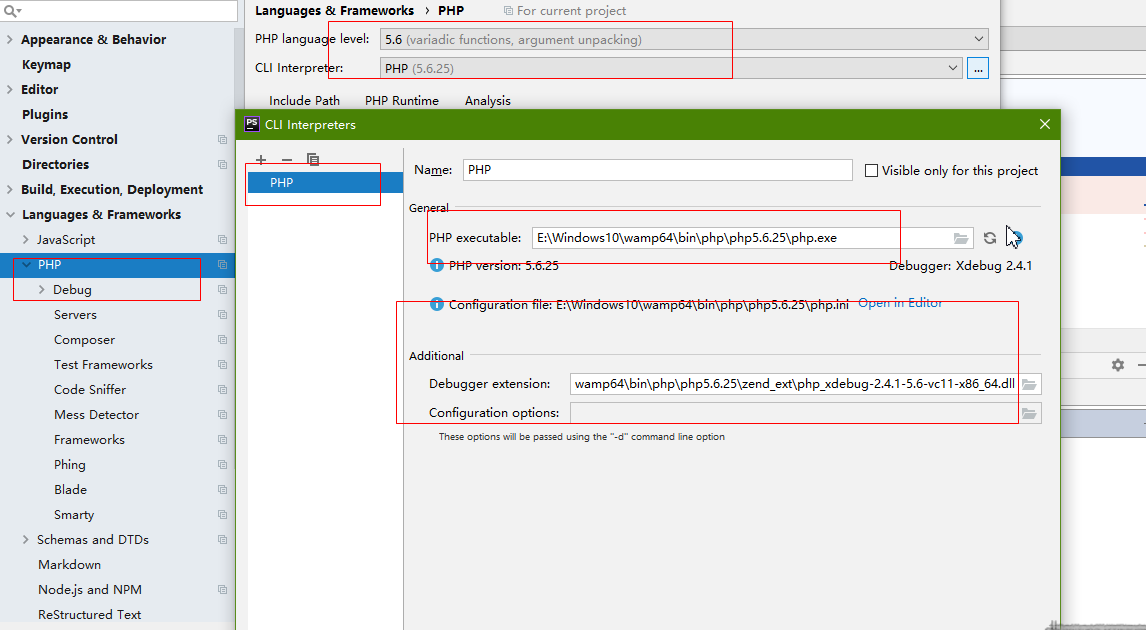 phpstorm2018 使用内置web服务器debug代码配置_phpstorm 在built-in web server 中debug-CSDN博客