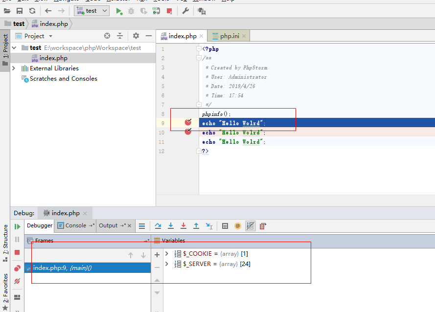 phpstorm2018 使用内置web服务器debug代码配置_phpstorm 在built-in web server 中debug-CSDN博客