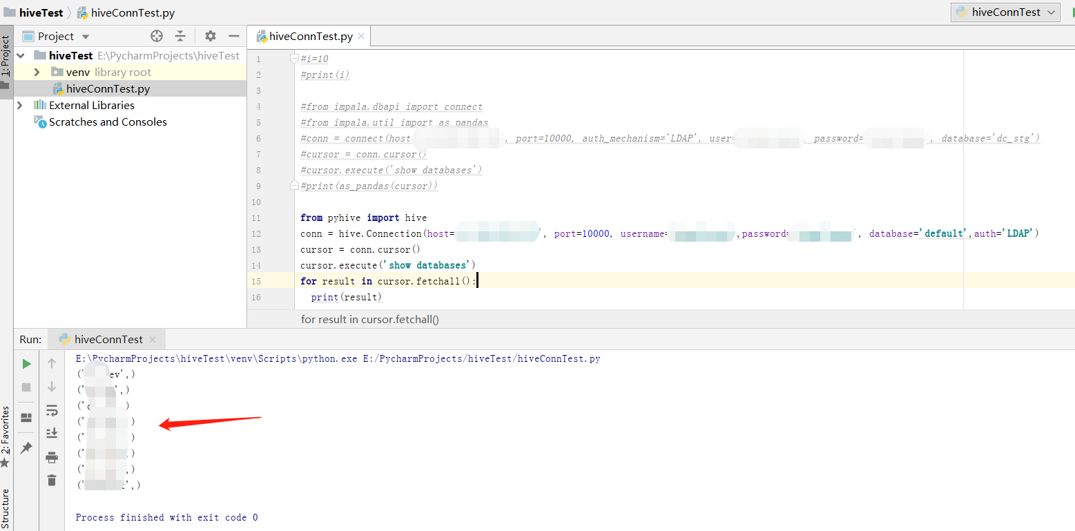 pycharm+anaconda 连接hive(python3)_pycharm连接hive-CSDN博客
