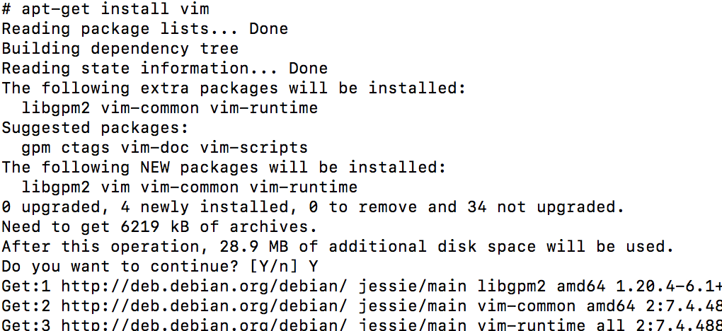 【总结】如何在Docker容器中安装vim工具_在docker里面想要编辑时每次都得执行vim安装程序,如何永久安装vim-CSDN博客