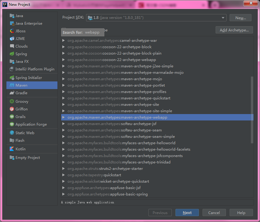 IDEA使用maven创建指定版本webapp项目或修改webapp版本_webapp的版本在哪该-CSDN博客