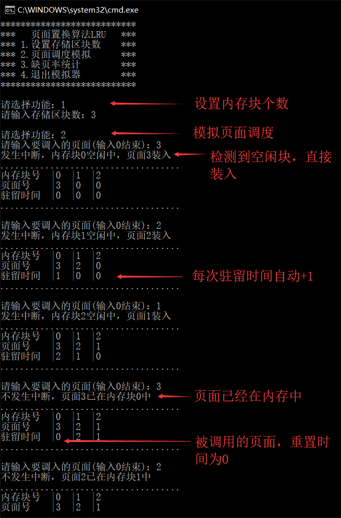 操作系统实验4 LRU算法模拟_实验四、 lru 算法模拟 实验目的和要求 用java语言模拟页面置换算法 lru ,加深对-CSDN博客