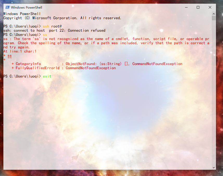 PowerShell配色方案修改 —— Windows 10下设置PowerShell背景，文字，命令，错误信息，错误信息背景的颜色（即 ...