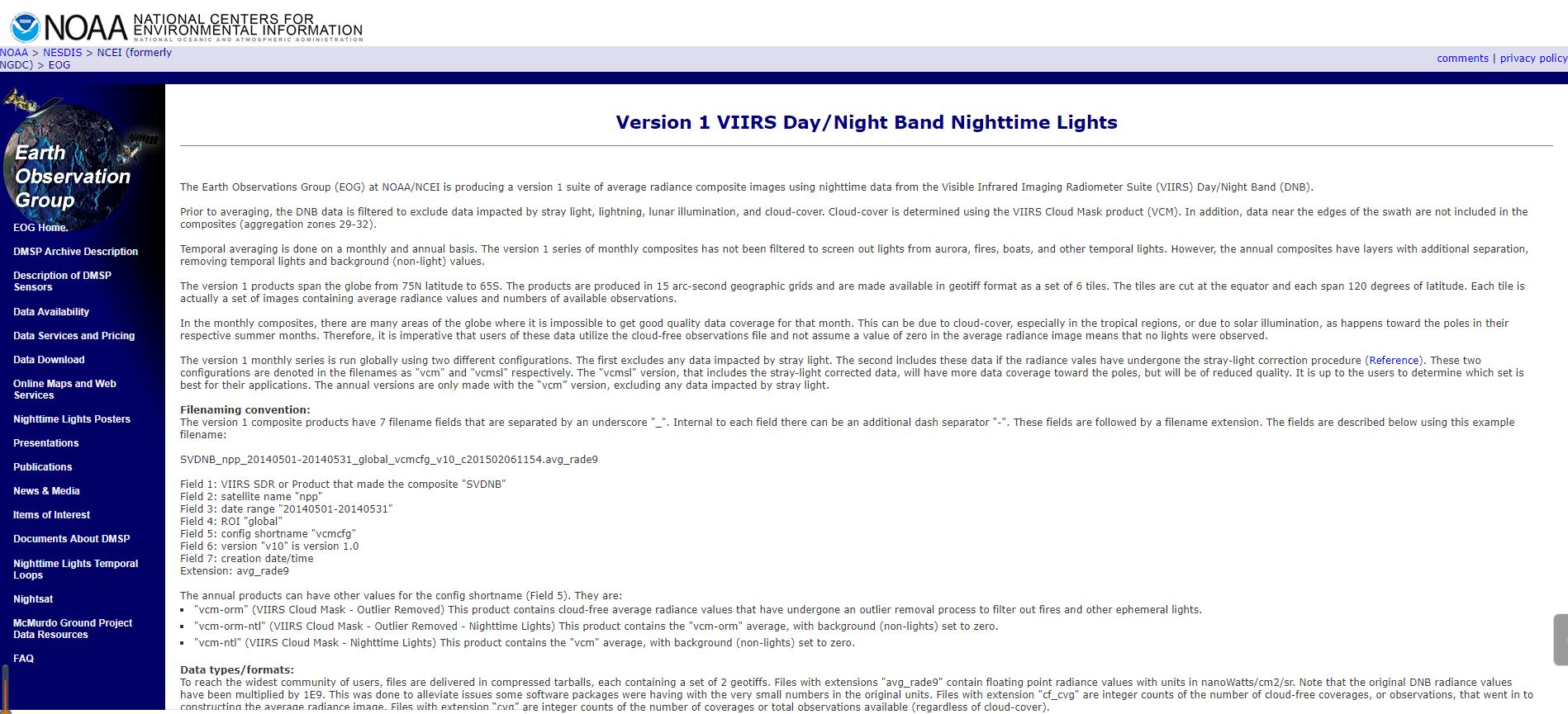 NOAA NPP灯光数据介绍和下载_noaa eog-CSDN博客