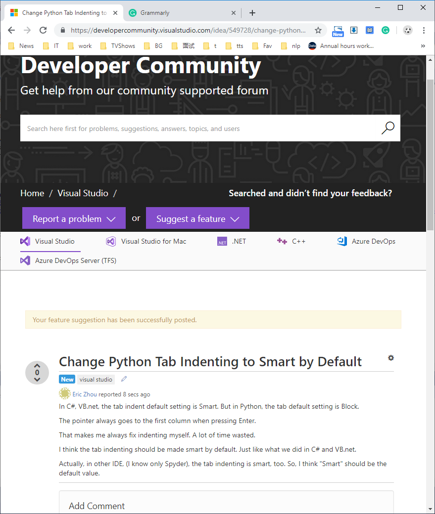 Visual Studio 2019 Python 编辑器自动缩进问题_visual studio 换行 后 上一行的文字自动缩进-CSDN博客