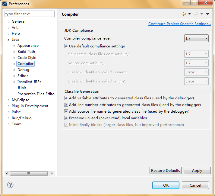 MyEclipse导入项目后报Unknown Faceted Project Problem (Java Version Mismatch)的解决方法_unknownfaceted ...