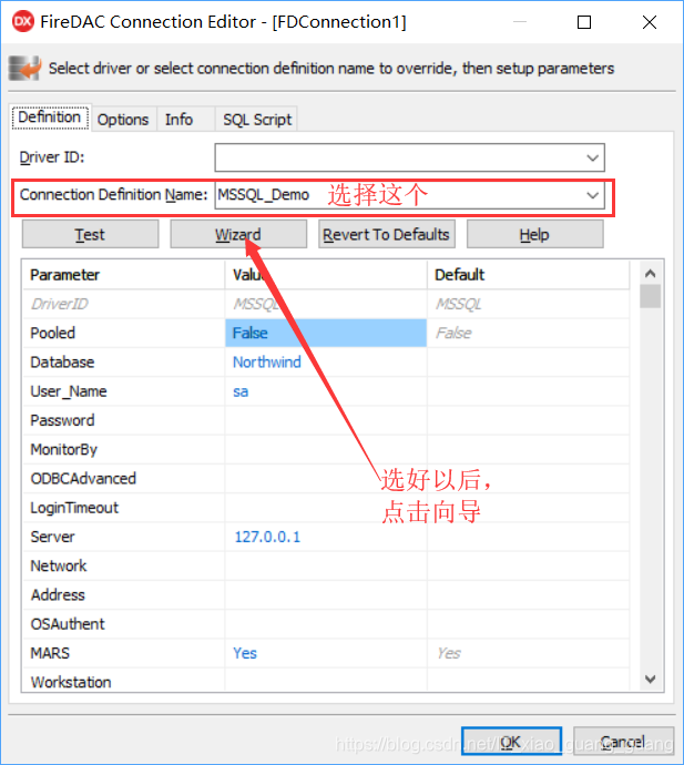Delphi连接sql Server数据库fdconnection1 N连接sqlservern Csdn博客