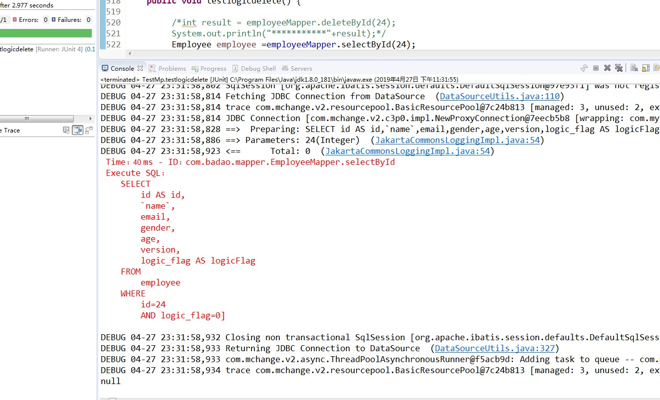 MyBatisPlus中全局Sql注入器应用_逻辑删除使用_com.baomidou.mybatisplus.mapper.logicsqlinjector-CSDN博客
