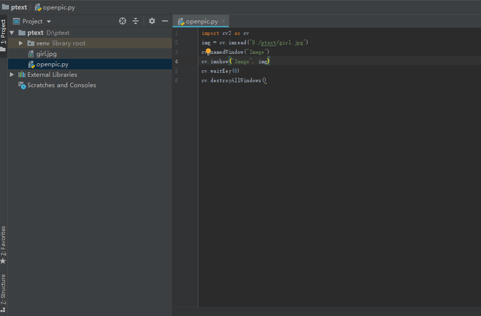 pycharm+python学习笔记（1）——图像读取_pycharm怎么读取图片-CSDN博客