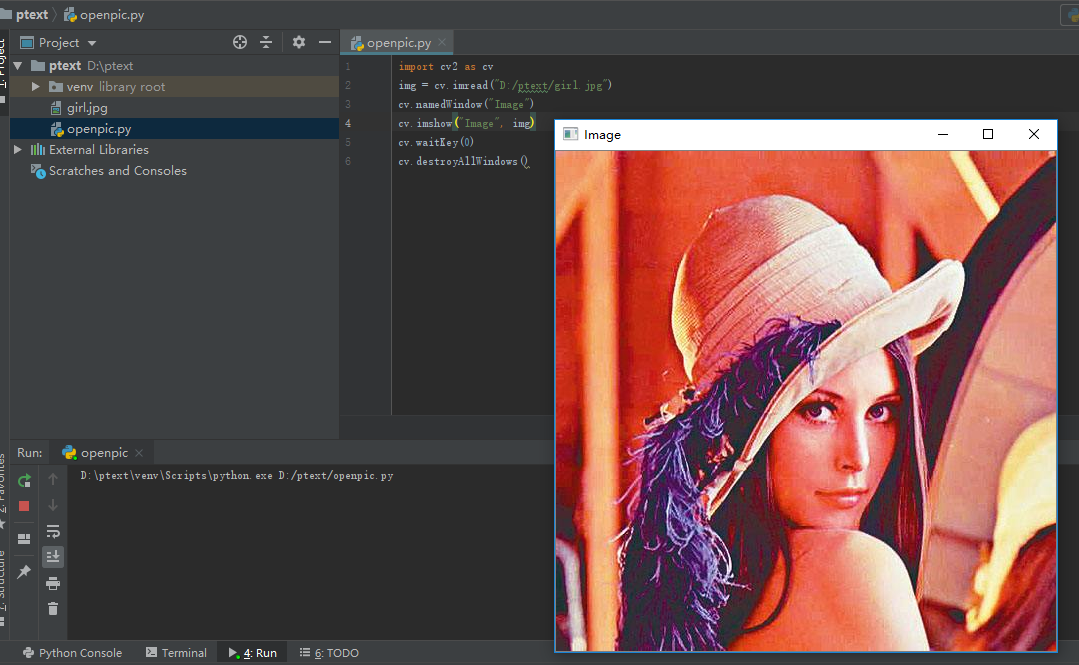 pycharm+python学习笔记（1）——图像读取_pycharm怎么读取图片-CSDN博客