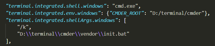Vscode使用cmder并设置启动路径为当前项目路径vscode在集成终端打开位置无法定位到项目当前位置 Csdn博客
