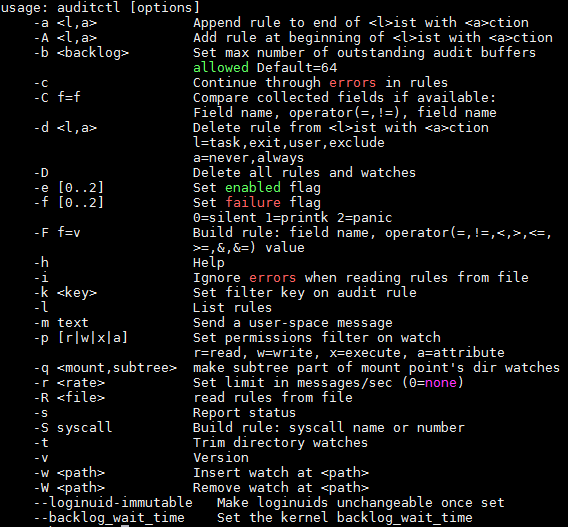 Linux安全审计功能的实现——audit详解_centos7.4启动audit模块-CSDN博客