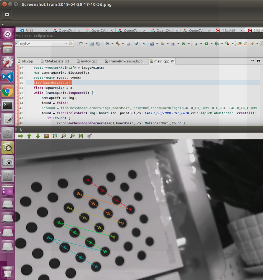 opencv findChessboardCorners findCirclesGrid 代码实例和运行结果_opencv findcirclesgrid 参数-CSDN博客