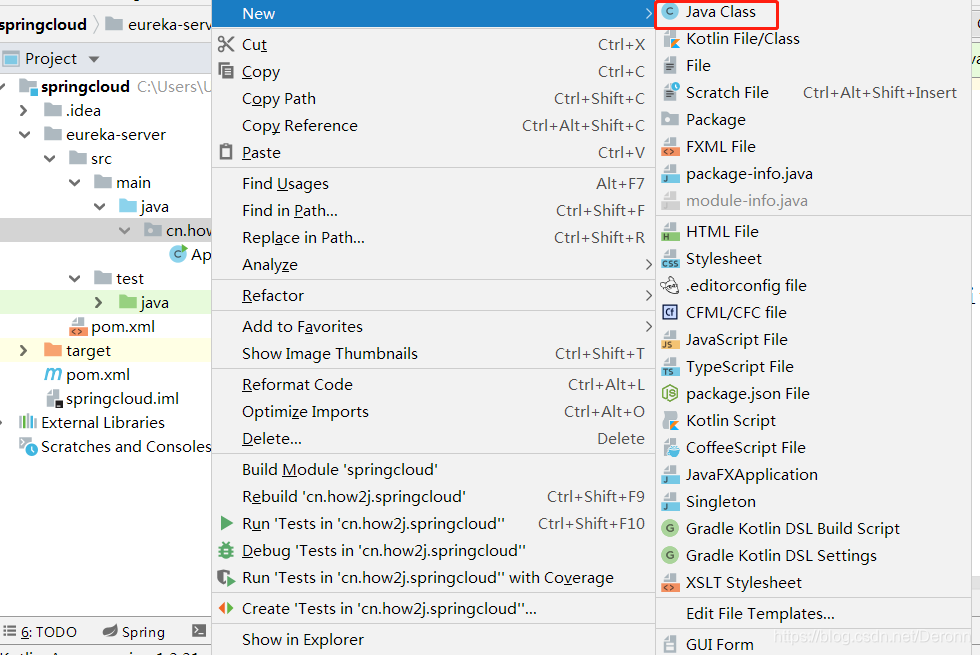Intellij Idea 中 右键新建时,选项没有java Class的解决方法intellij新建项目没有java只有javafx Csdn博客 9515
