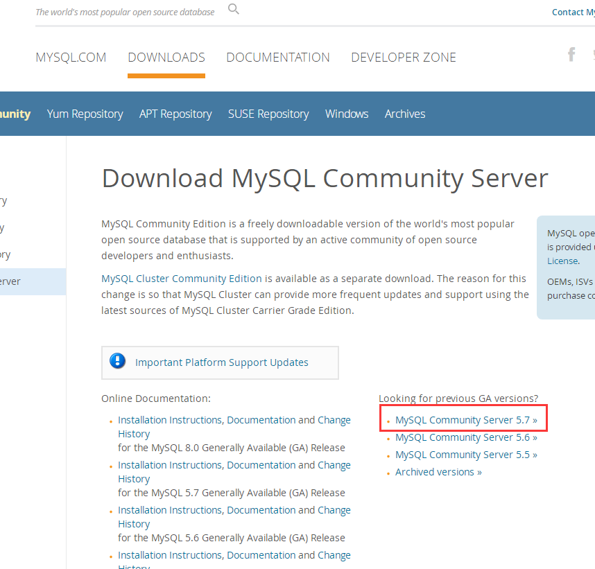 Linux Centos7安装mysql5.7详细教程【tar包安装】_linux centos7 mysql-CSDN博客