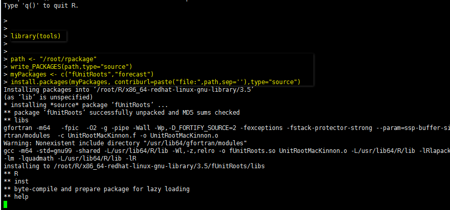 Linux中离线安装r语言程序包 Linux离线条件下安装r包 机器熊技术大杂烩的博客 Csdn博客