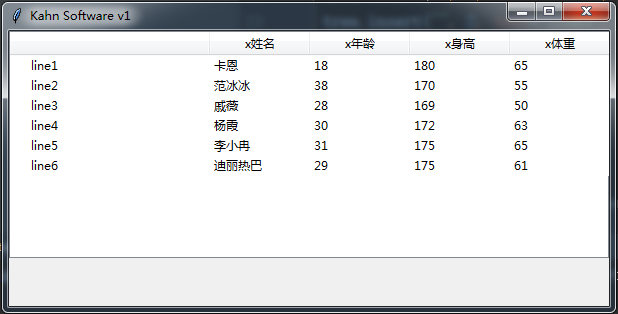 Python笔记之Tkinter(表格)_tkinter 表格-CSDN博客