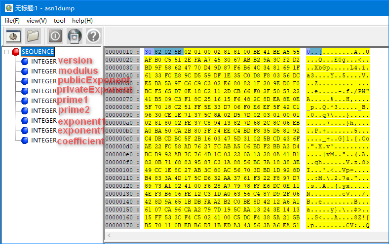 RSA公私钥格式分析及其在Java和Openssl之间的转换方法_然后解析pkcs1的asn.1结构,并构造一个rsaprivatecrtkeyspec,您可以在ke-CSDN博客
