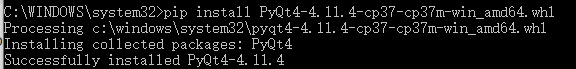 win10：Python3.7安装PyQt4_pyqt4 4.11.4 。whl-CSDN博客