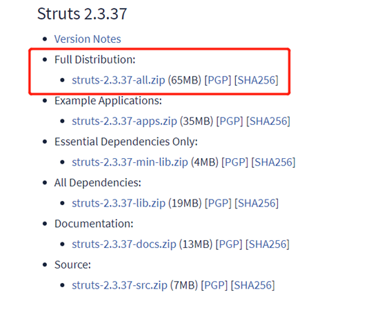 Struts2学习笔记(一) struts2的下载以及jar包的导入_struts2jar包下载-CSDN博客