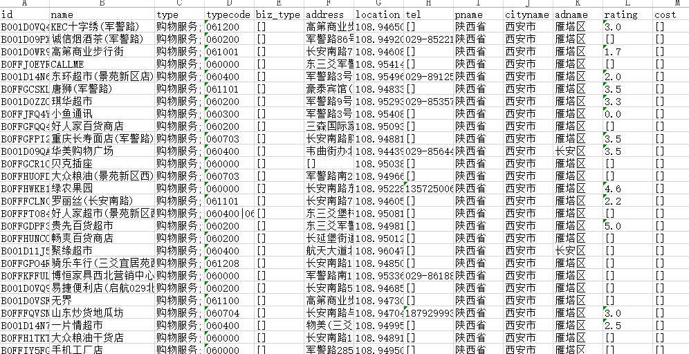 抓取高德POI数据，并使用MySQL建立本地空间数据库（一）_怎么从高德地图上获取居民点的空间位置数据-CSDN博客
