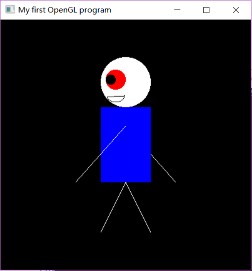 Opengl—实现二维人物移动 Opengl Moveface Csdn博客